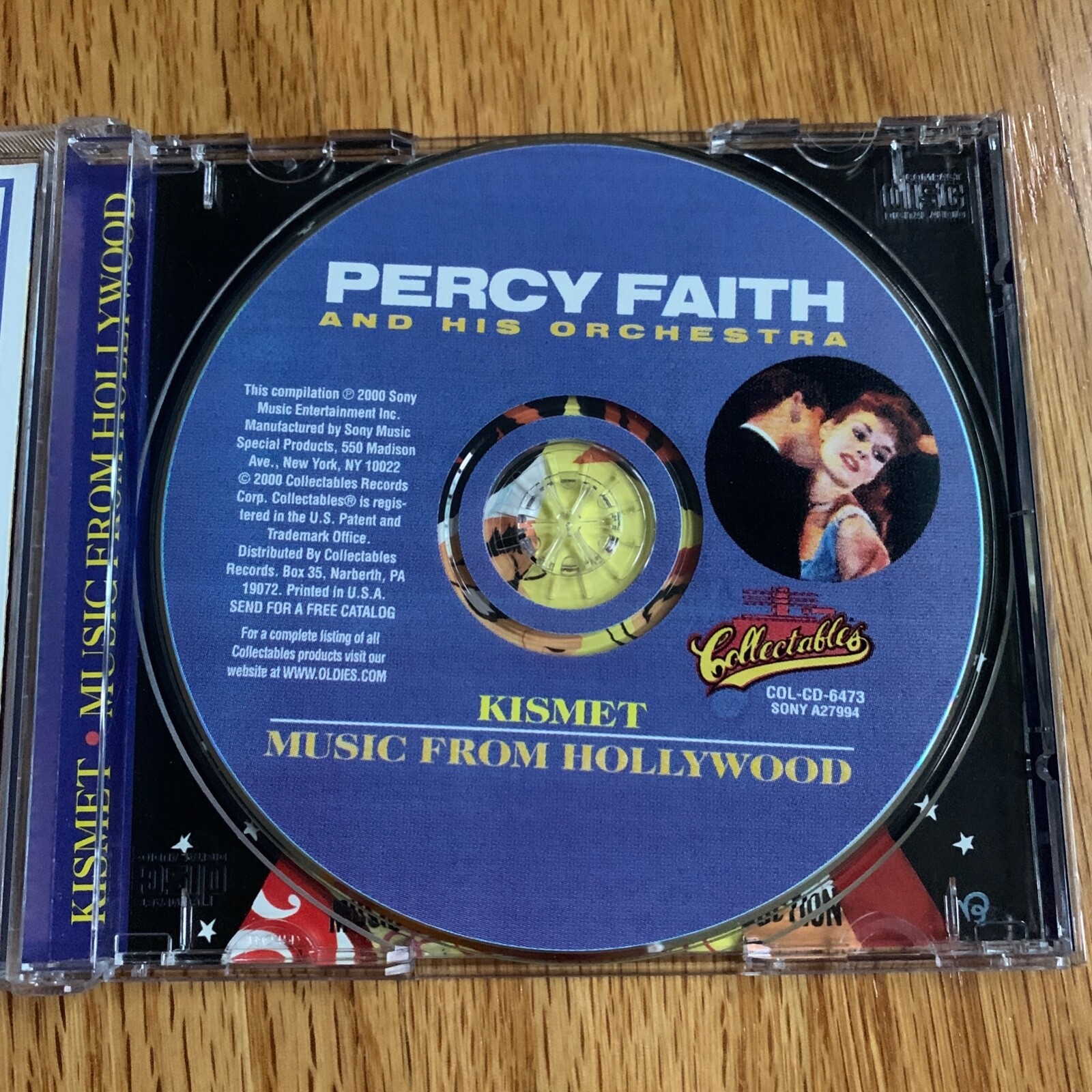 Percy Faith & His Orchestra – Kismet / Music From Hollywood CD ...