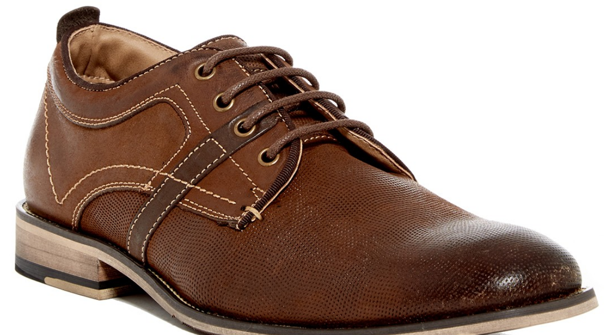 NEW STEVE MADDEN KAIDEN TAN COGNAC LEATHER OXFORD SHOES MENS 11 | eBay