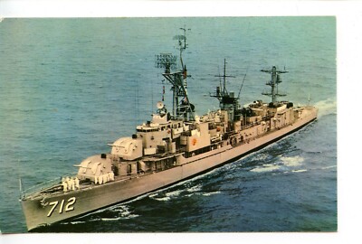 USS Gyatt-Military Ship-Guided Missile Destroyer-Atlantic Fleet-Vintage ...