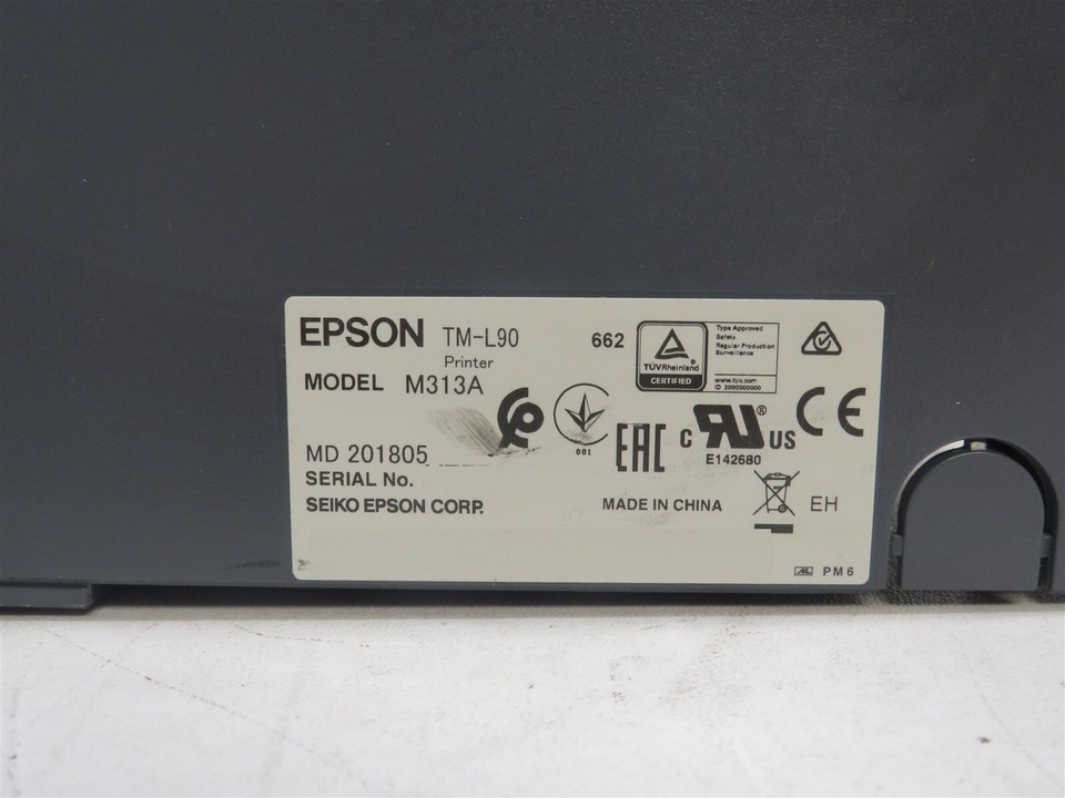 Epson TM-L90 POS USB Thermal Receipt Printer M313A | eBay