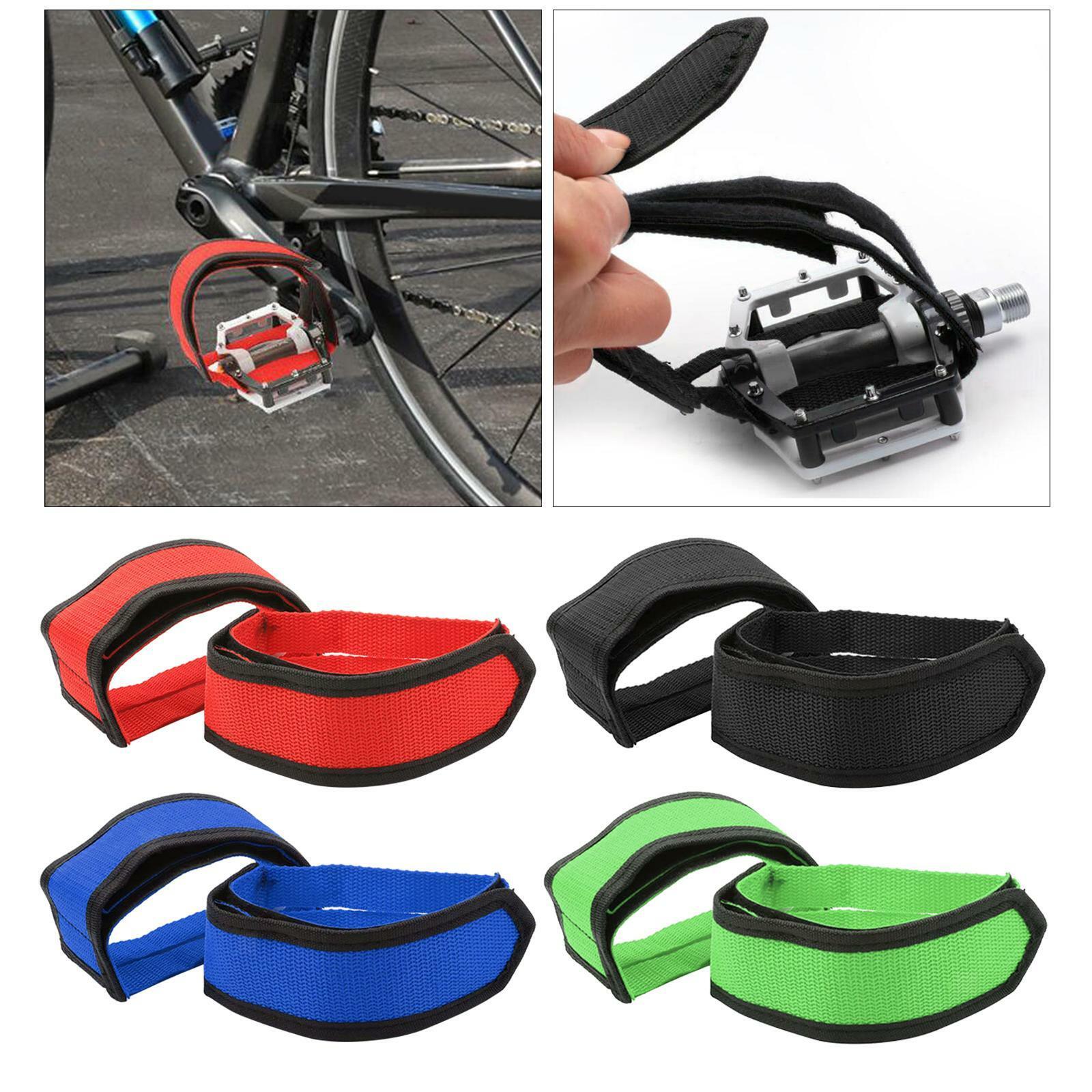 Pedal Strap Nylon Fixed Gear Foot Retention Straps for Road Bike Adults ...