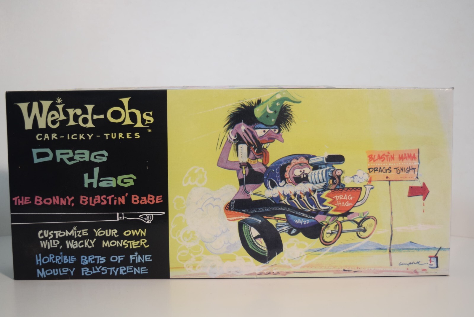 HAWK CLASSICS WEIRD OHS CAR-ICKY-TURES DRAG HAG PLASTIC MODEL KIT | eBay