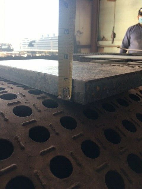 1 X 6 X 12" Steel Flat Bar Plate 1 " THICK Blacksmith Bench Plate ...