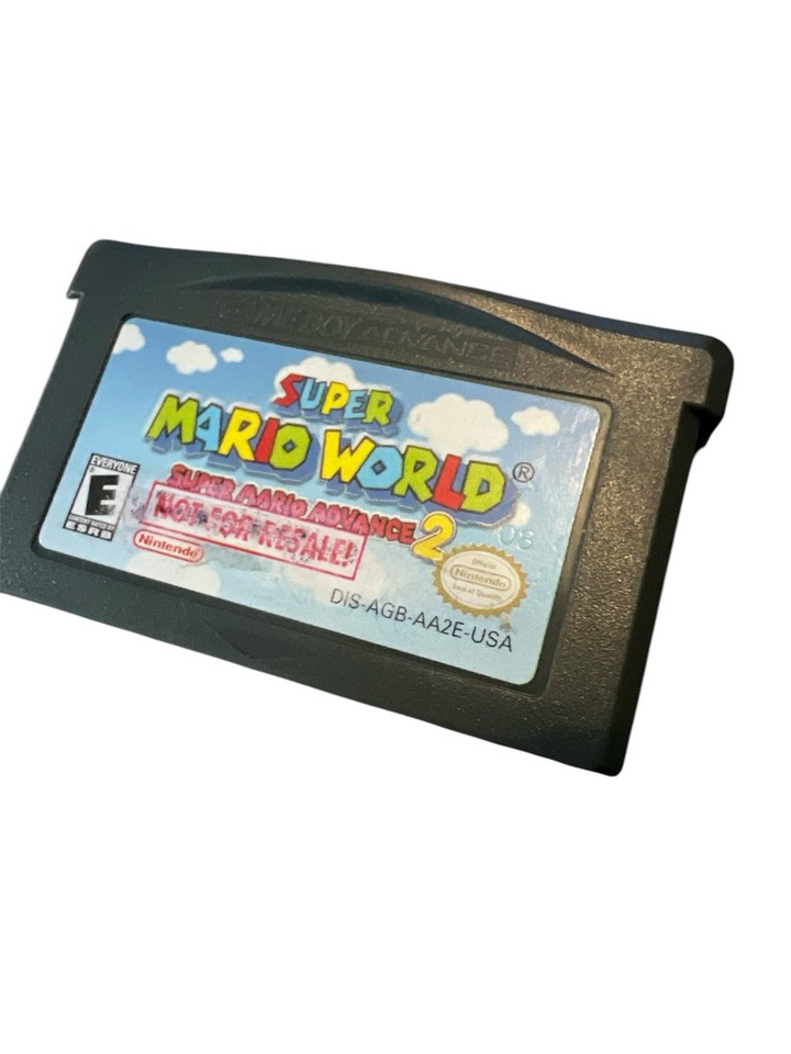 Super Mario World: Super Mario Gameboy Advance 2 NFR Not for Resale ...