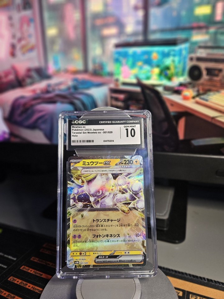 Mewtwo ex 001/020 Sv: Mewtwo Ex Terastal Starter Set Holo (Japanese) | eBay