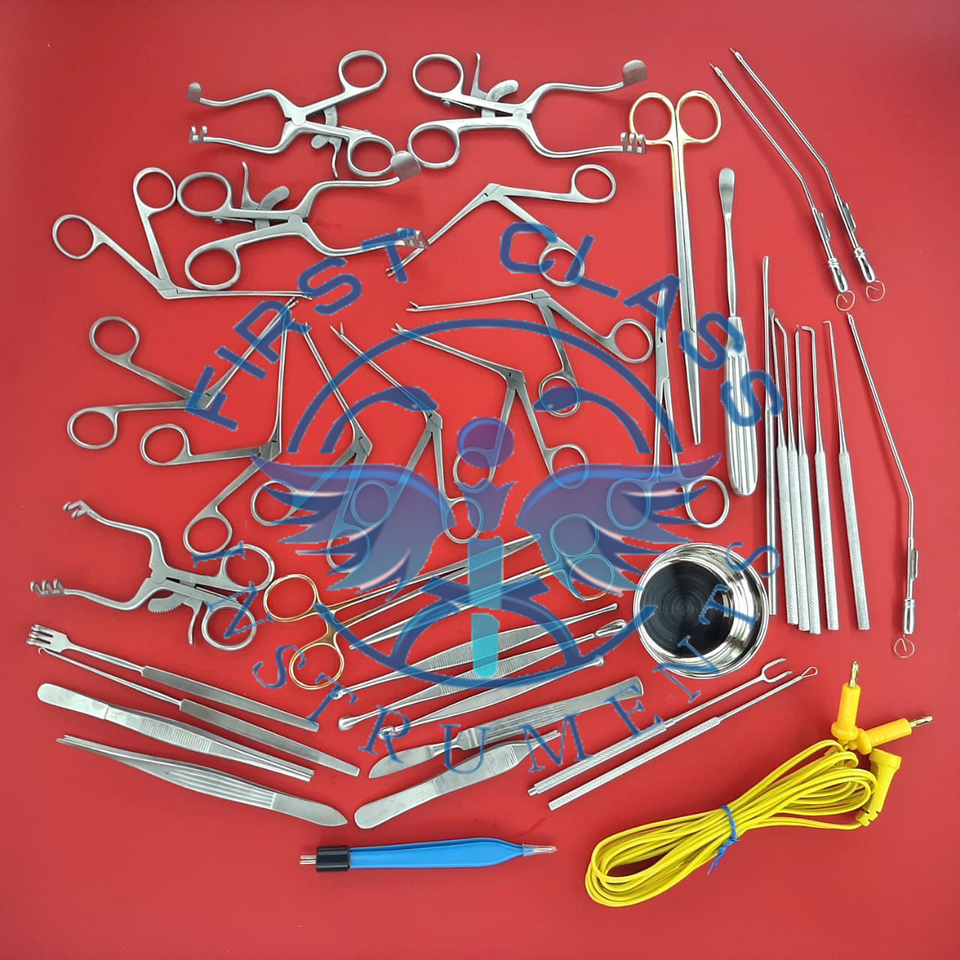 Tympanoplasty Micro Ear Surgery Instruments Set Of 41 Pieces | eBay