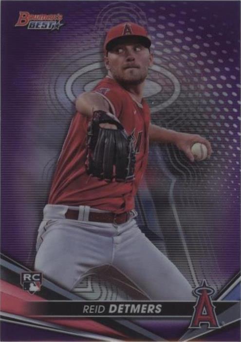 2022 Bowman's Best - Reid Detmers #5 Purple Refractor /250 (RC) for ...