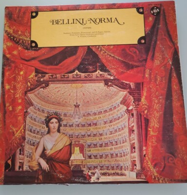 Vincenzo Bellini - Norma -highlights Vox Vinyl Record - Rome Lyric ...