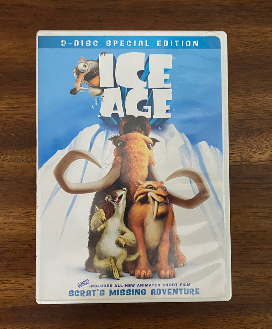Ice Age (DVD, 2002, 2-Disc Set, Includes Full Frame and Widescreen ...