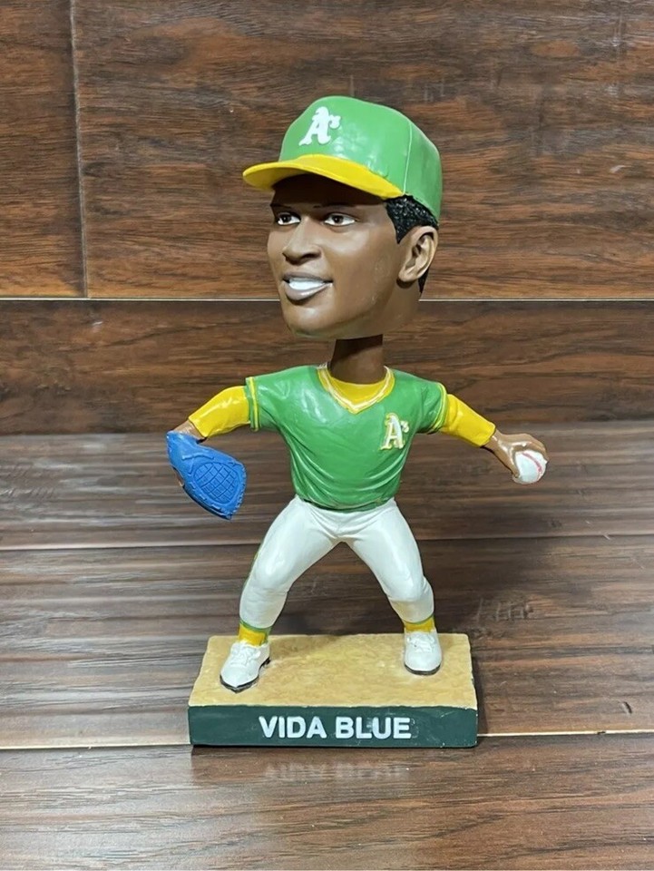 Oakland Athletics Vida Blue Bobblehead 2004 Blue Glove SGA | eBay