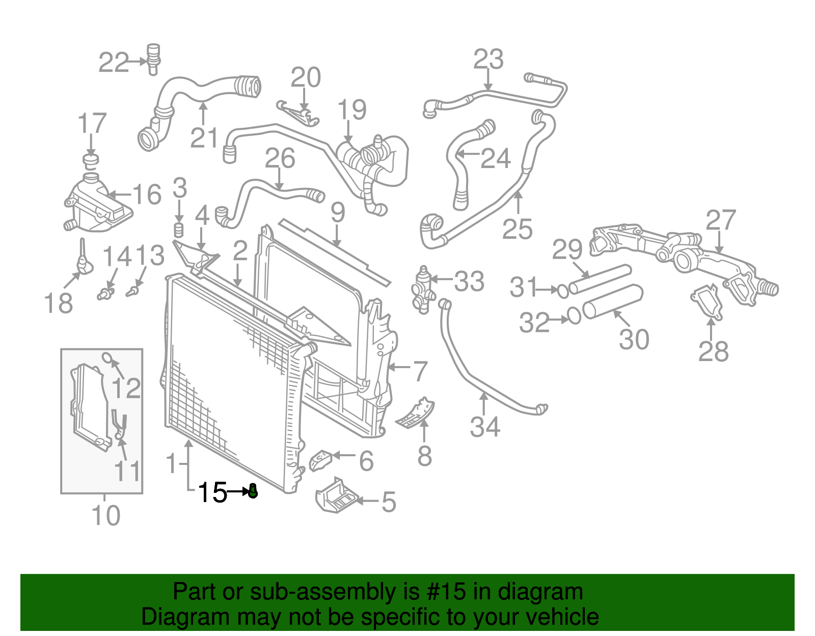 BMW OEM 01-13 X5 3.0l-l6 Radiator-petcock Drain Plug 17117571988 for ...