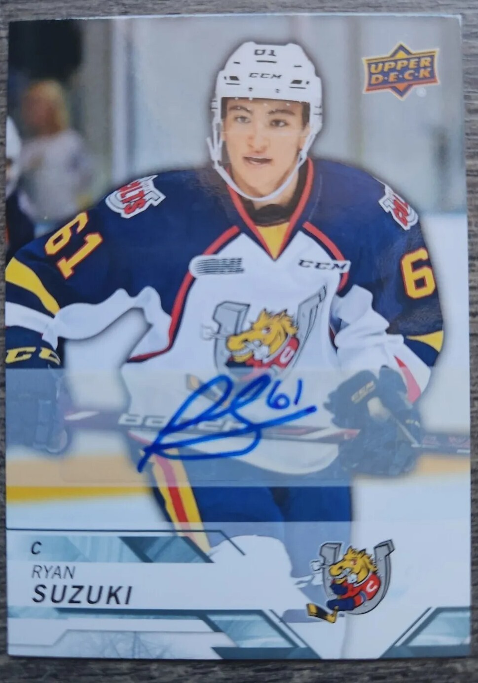 2018-19 Upper Deck CHL Auto Ryan Suzuki #7 Auto AUTOGRAPH | eBay