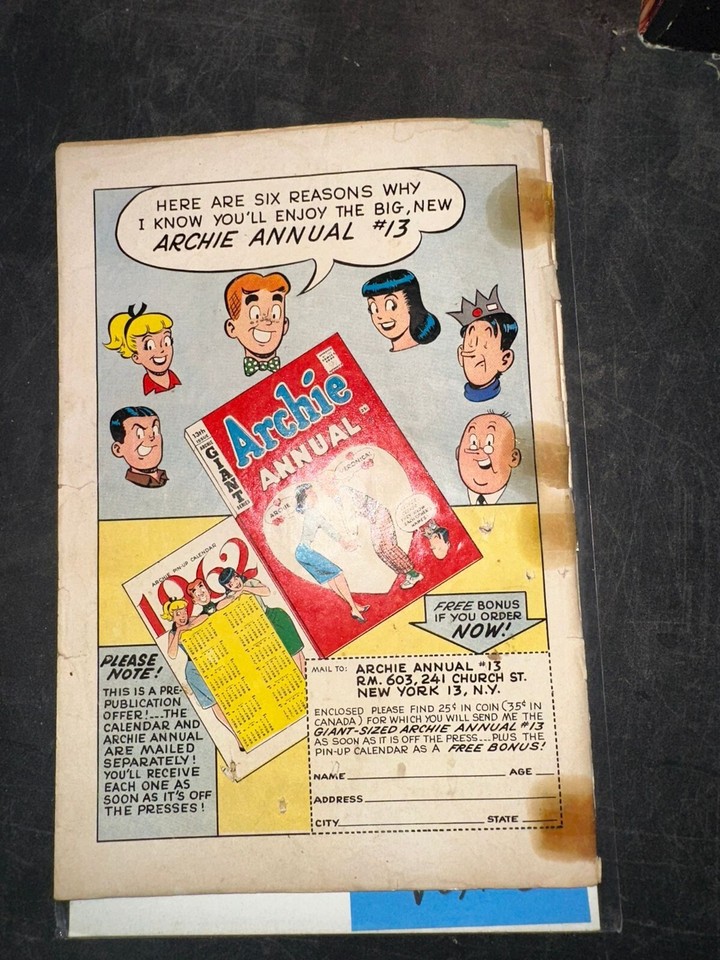 Archie's Mad House #13 1961 - Archie - Comic Book GD+/VG | eBay