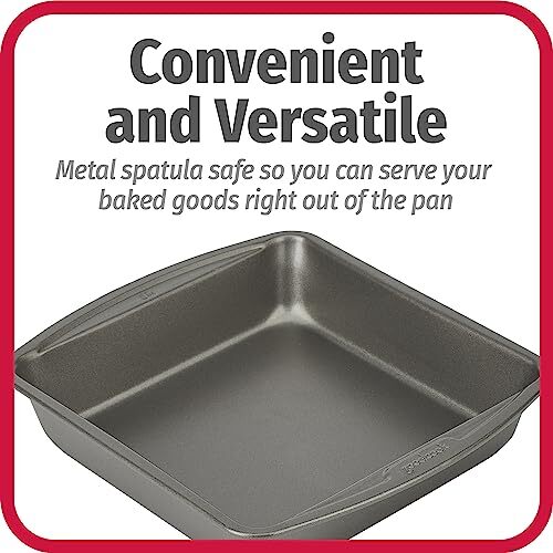 Good Cook 04017 786173391991 8 Inch x 8 Inch Square Cake Pan 8 x 8 Inch ...