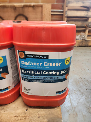 Prosoco Sacrificial Coating SC-1, Removable Anti-Graffiti Shield, 5 ...