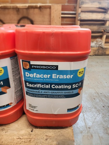 Prosoco Sacrificial Coating SC-1, Removable Anti-Graffiti Shield, 5 ...