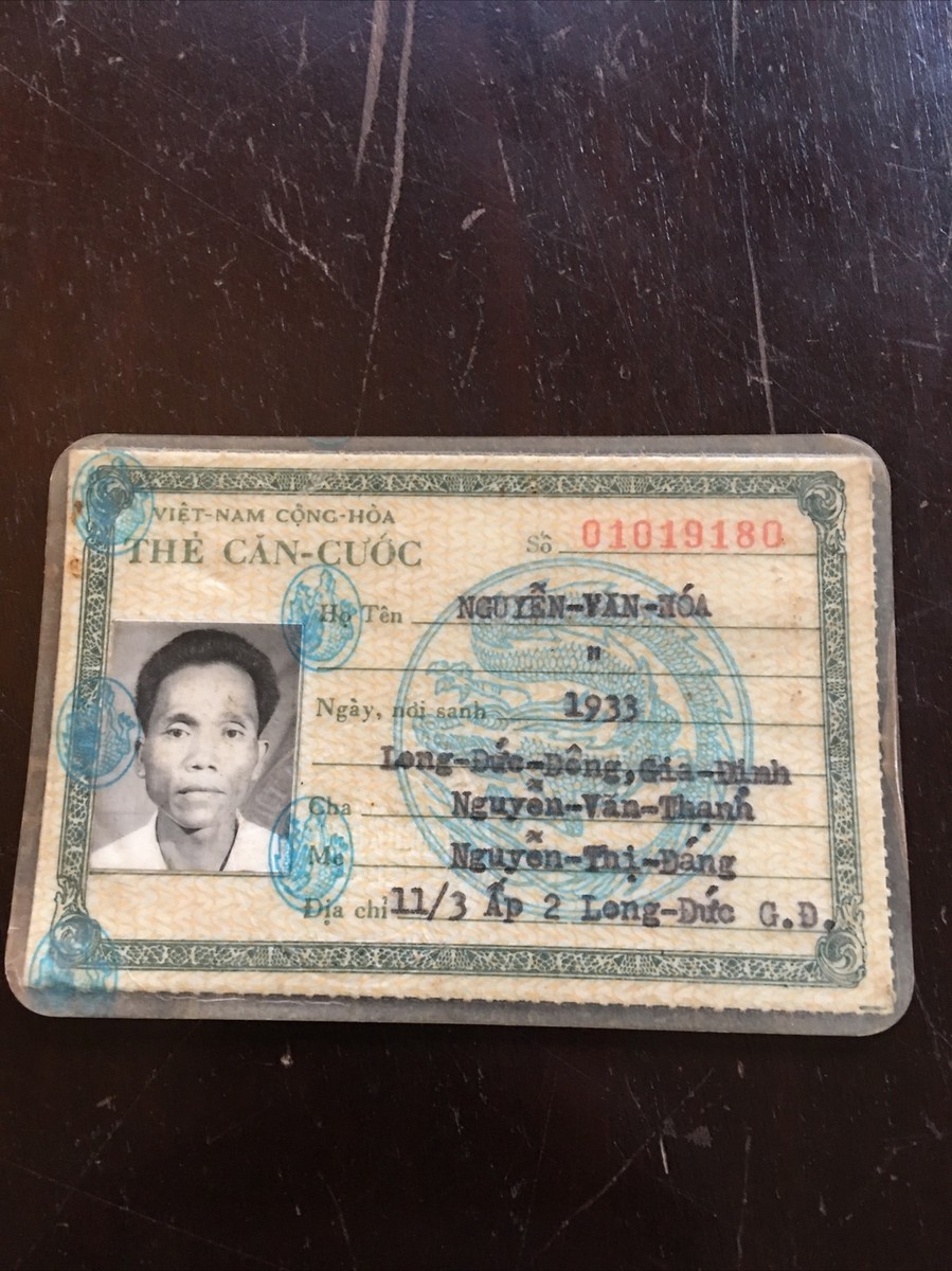 1969 Vietnam Draft Card