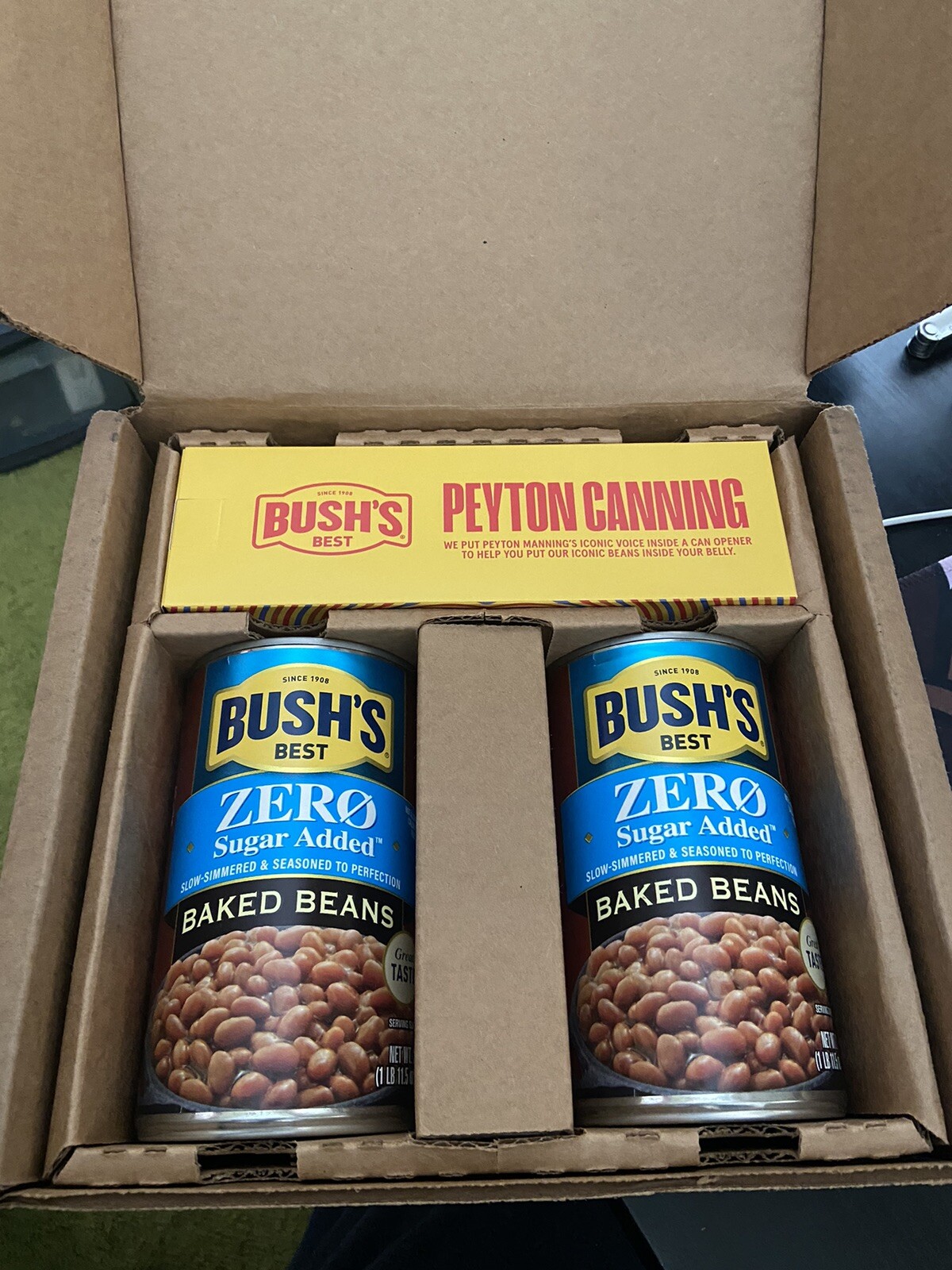 Bush's Beans Peyton Canning Manning Talking Can Opener Limited - IN HAND | eBay