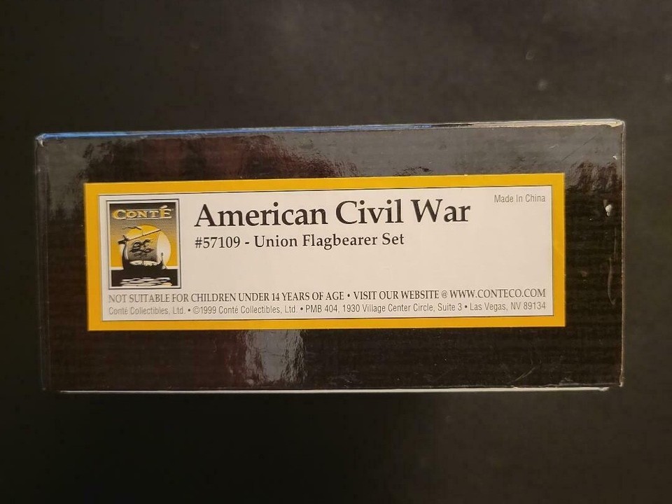 Conte Collectibles #57109 - Union Flag Bearer Set, 54mm Metal | eBay