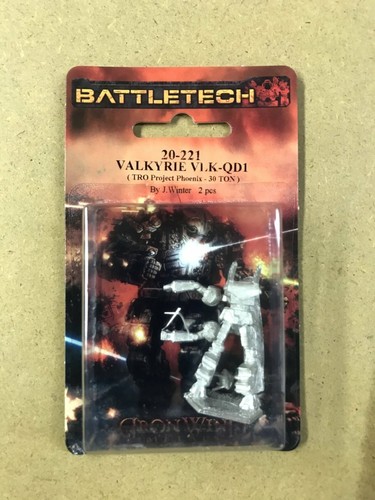 Battletech Miniatures - Valkyrie VLK-QD1 - 20-221 - Iron Wind Metals | eBay