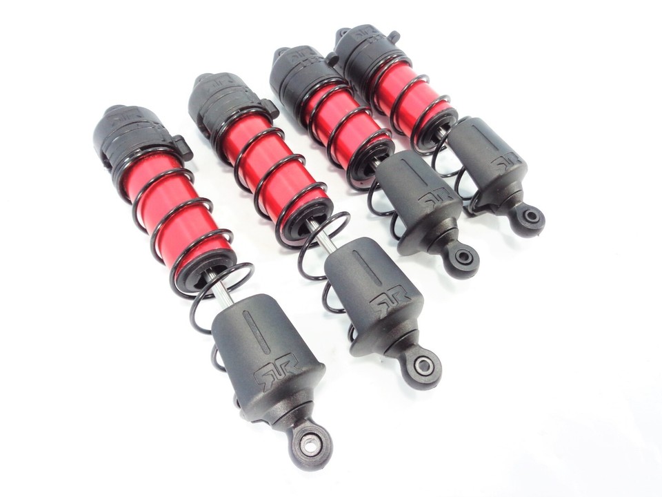Arrma Outcast / Kraton 4x4 4s BLX Red Aluminum Shock Set 15mm Bore ...