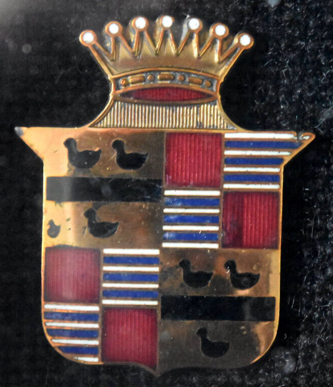 1917 Cadillac Radiator Badges