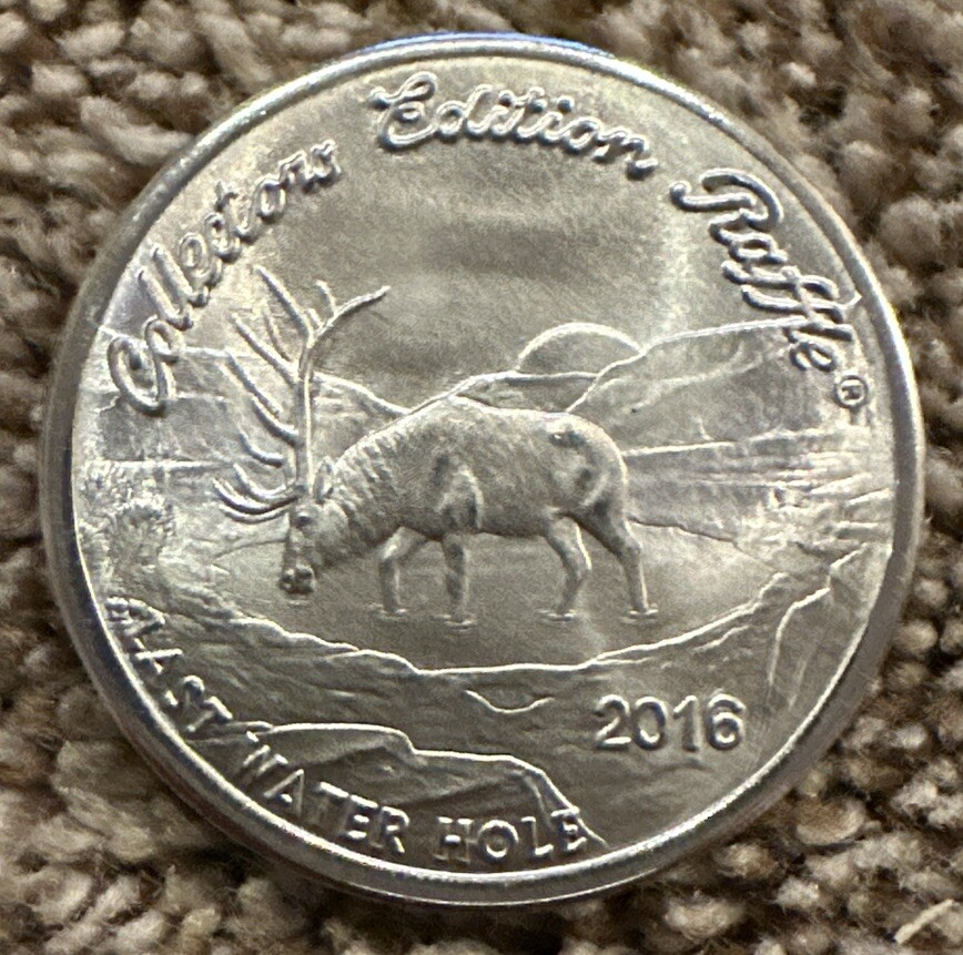2016 RMEF Collector Edition Raffle Token - Rocky Mountain Elk ...