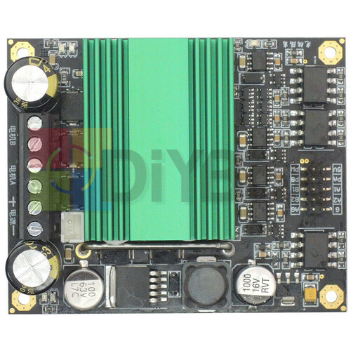 100A DC Motor Drive Module High Power Motor Speed Control Dual Channel ...