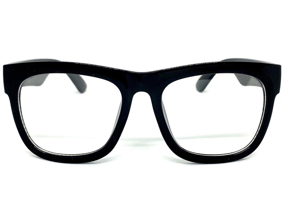 OVERSIZED Classic Vintage Retro Style Clear Lens EYE GLASSES Large ...