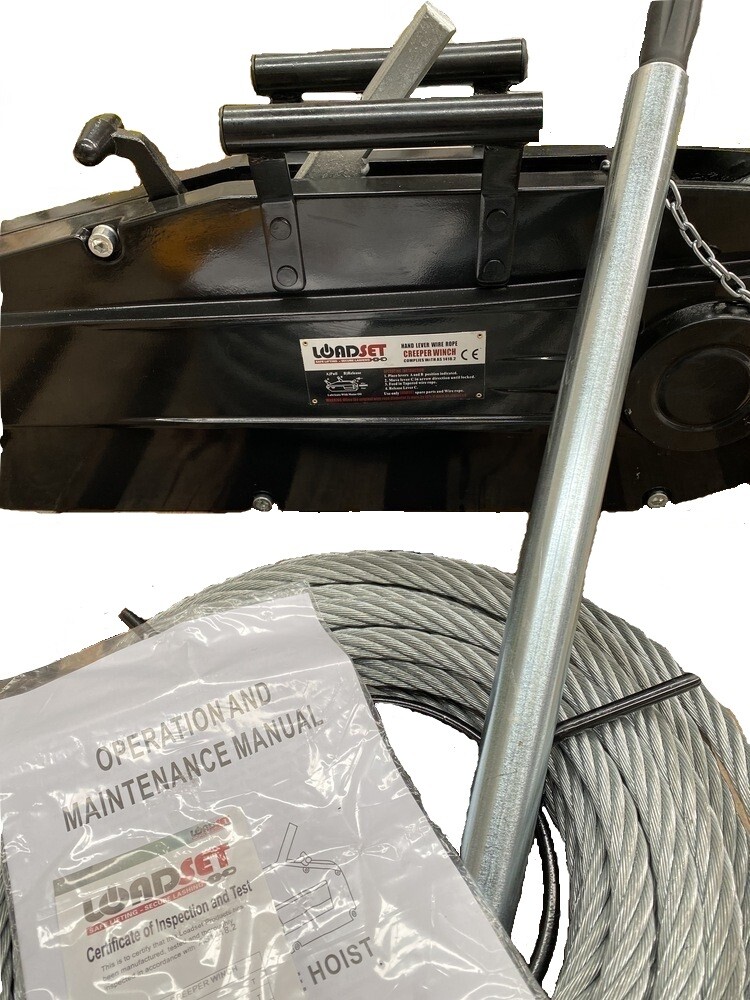 4WD Hand Winch Off Road 5300KG Lifting / 8200KG Pulling 4x4 Recovery ...