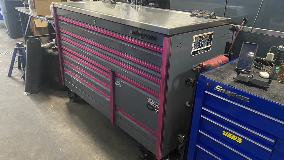 SNAP-ON 68" EPIQ with PowerDrawer, SpeeDrawer, and PowerTop. Storm Grey ...