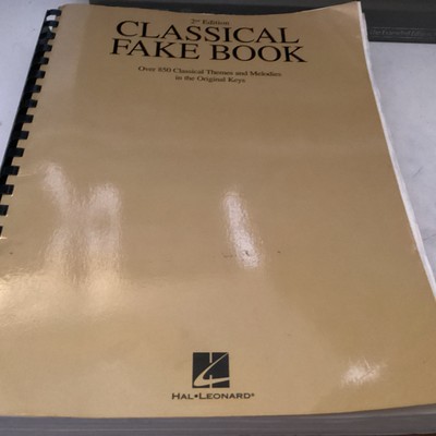 Classical Fake Book 2nd Edition Over 850 Classical Themes and Melodies ...
