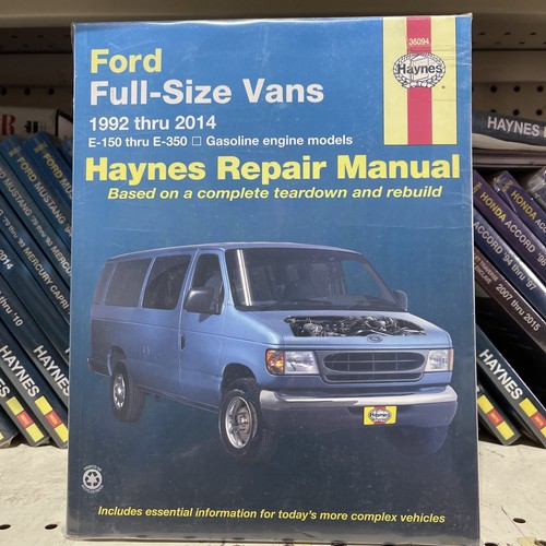 1992-2014 Ford E150 E250 E350 Haynes Repair Service Workshop Shop Manual 36094 | eBay