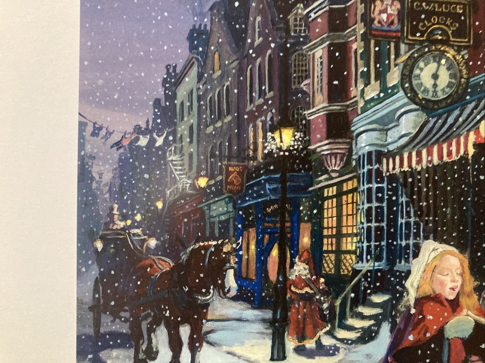 DEAN MORRISSEY - A CHRISTMAS CAROL Print Signed And Numbered 251/950 | eBay