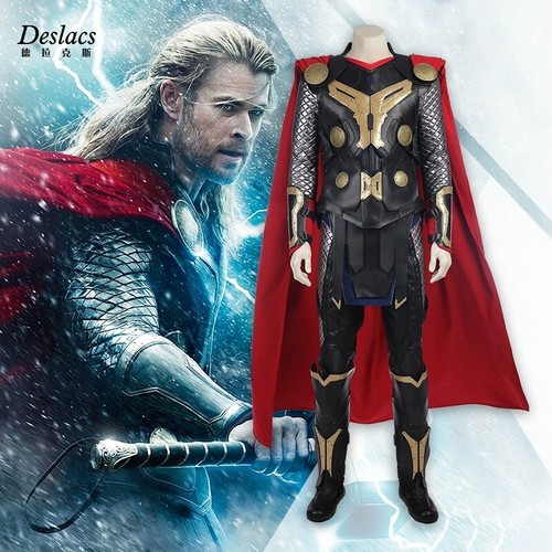 The God of Thunder Donar Thor Halloween Cosplay Costume Uniform ...