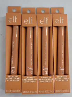 ELF Flawless Brightening Concealer Tan 48 N 0.07 FL oz (Pack of 4) | eBay