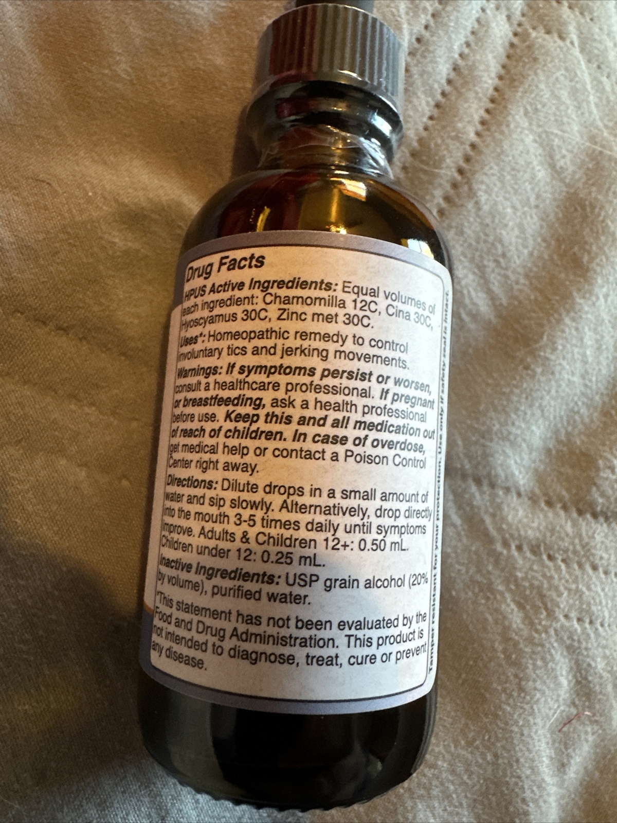 Native Remedies Tic Tamer 2 FL Oz Bottle 810845017275 for sale online ...