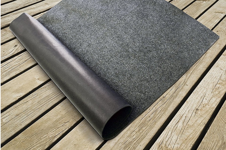 GrillPro Heavy Duty Felt Gas Grill Mat for Grease with Polymer Backing ...