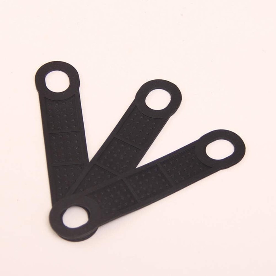 50 Pieces Black Non-Slip Rubber Clothing Hanger Grips 10.5 x 2cm, | eBay