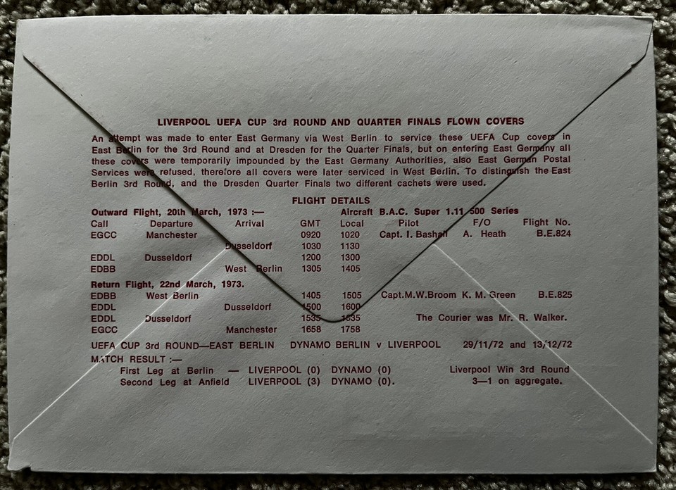 Liverpool 9th Successive Year In Europe First Day Cover | eBay UK