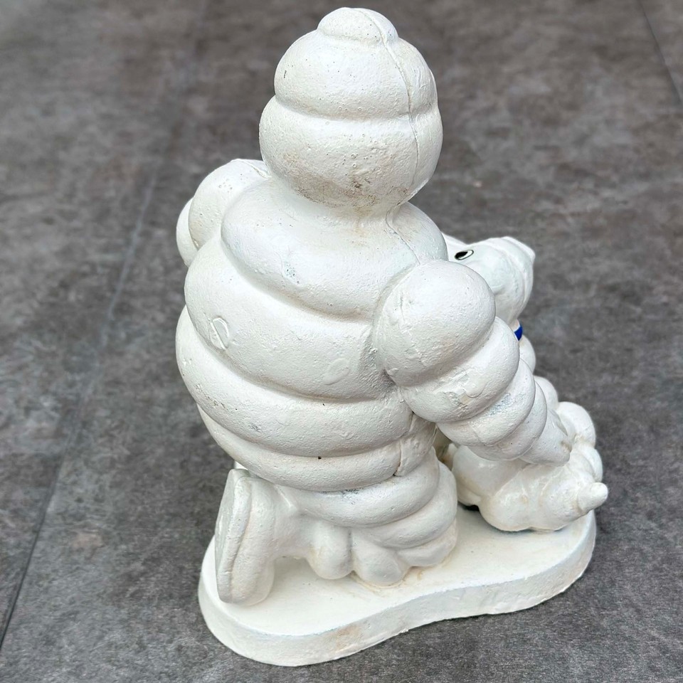 Michelin Man Figure Dog Cast Iron Repro Vintage Bibendum Tyre ...