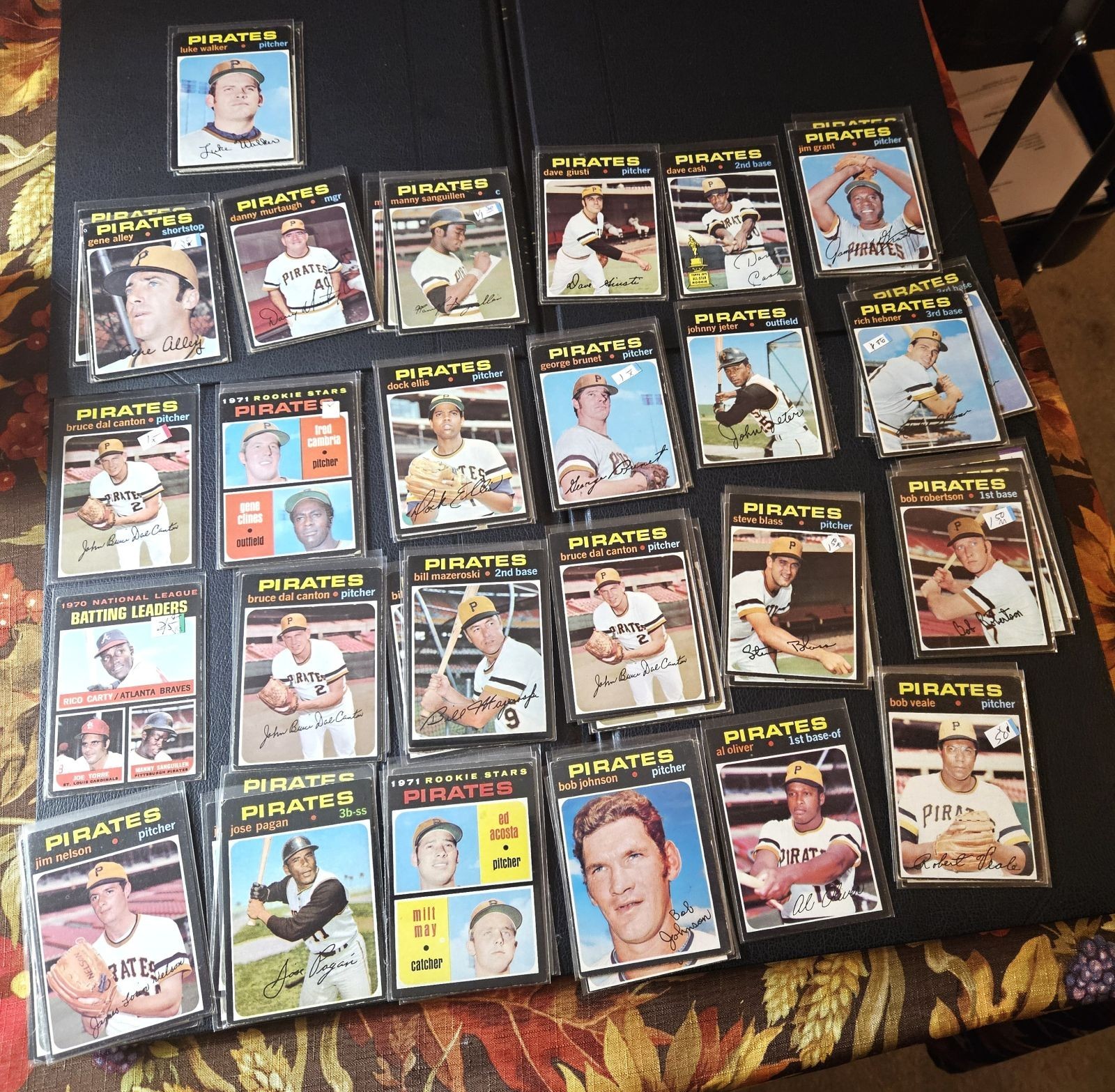 1971 Topps Baseball Lot of 65 Pirates cards bt3-2 | eBay