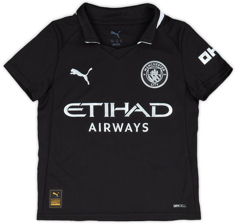 2025/26 Man City Kids Away Kit | Size 22 For Age 7-8 Years | eBay UK