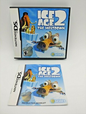 Ice Age 2 The Meltdown Nintendo DS Replacement Case & Manual (NO GAME ...