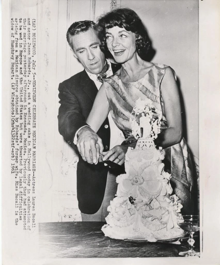 Lauren Bacall Jason Robards Jr