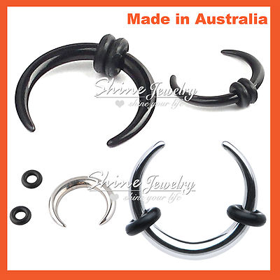 Surgical Steel Buffalo Pincher Awl Horseshoe Septum Body Ear Nose Ring ...