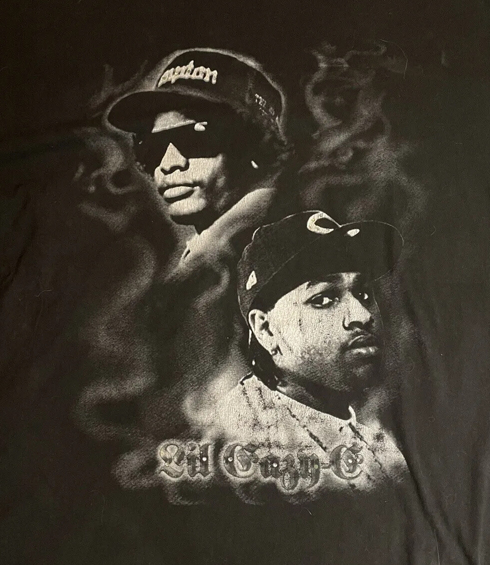 Vintage Eazy-E & Lil Eazy Son Shirt Rap Tee NWA Ice C… - Gem