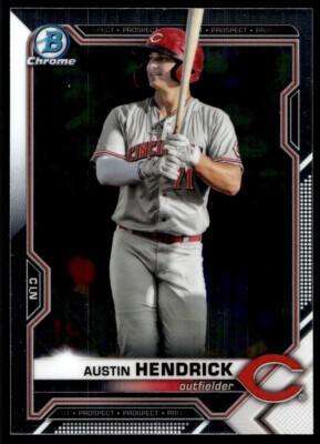 2021 Bowman Draft Chrome Austin Hendrick G152 Cincinnati Reds #BDC-138 ...