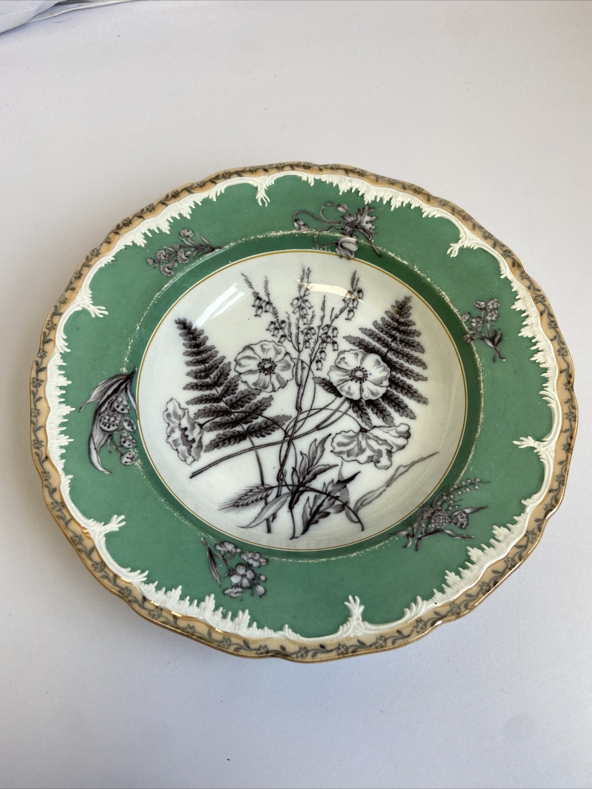 KAOLIN WARE “ Wild Flowers” Large Soup Bowl Deep Dish 10 1/4” | eBay