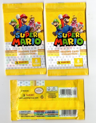 2022 Panini Super Mario 3 Sealed Packets | eBay